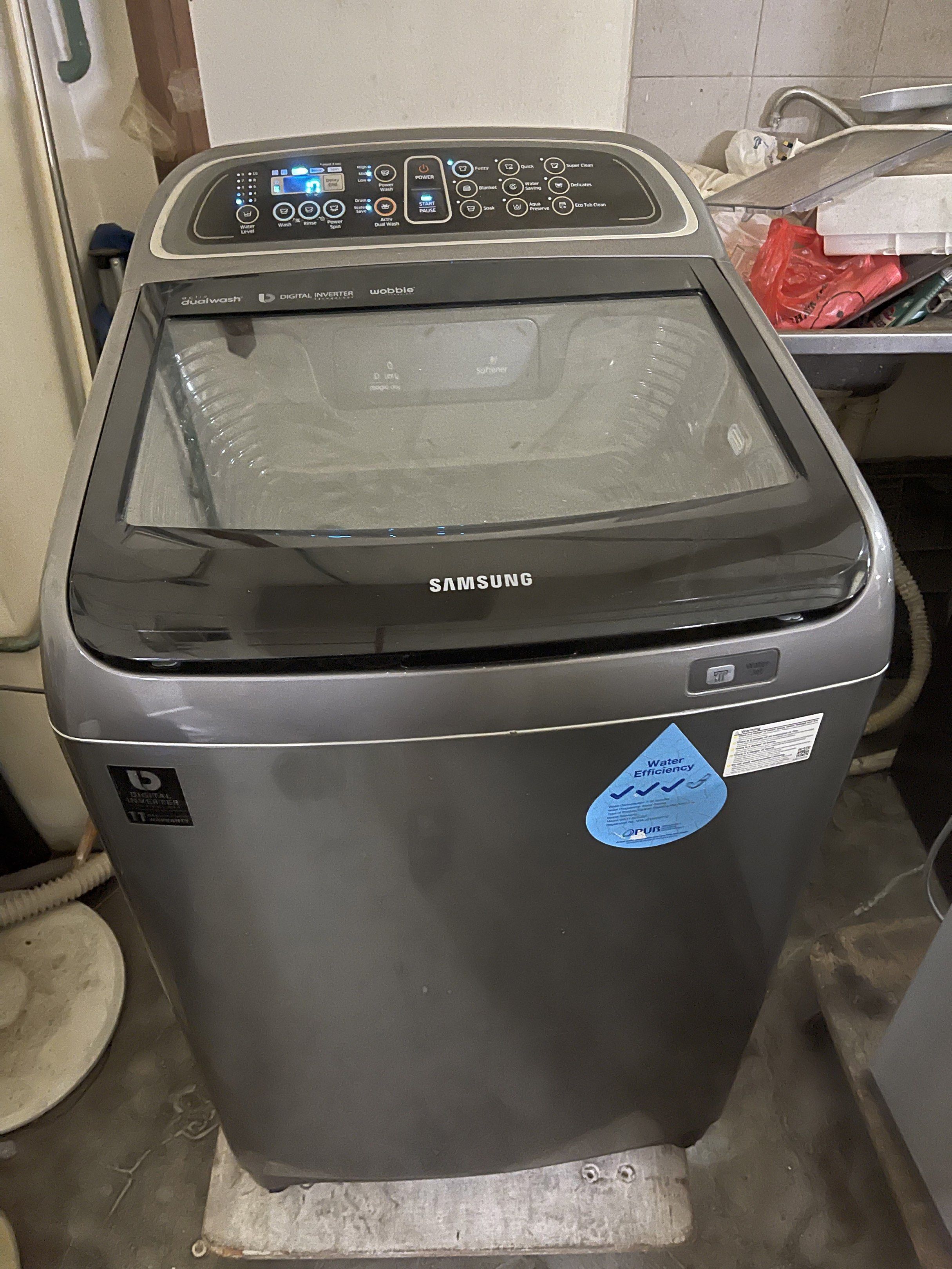 Samsung 11kg washing machine / washer, TV & Home Appliances, Washing ...