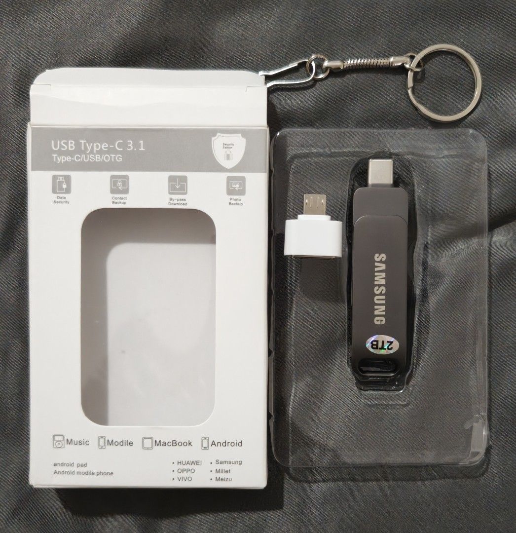 Samsung USB Type-C 3.1 OTG 2TB, Computers & Tech, Parts & Accessories ...