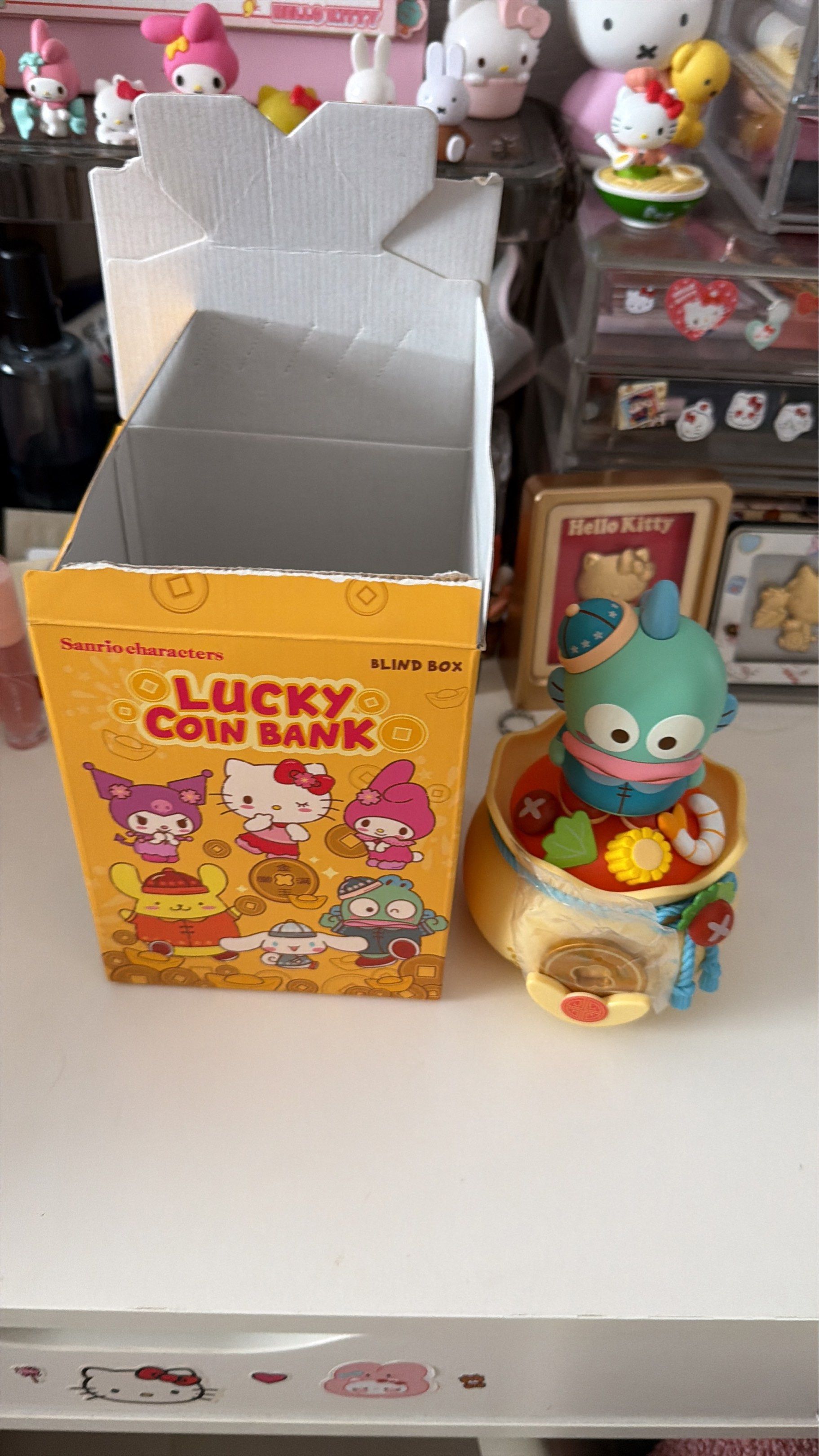 Sanrio Characters Lucky Coin Bank Blind Box, Hobbies & Toys, Toys ...