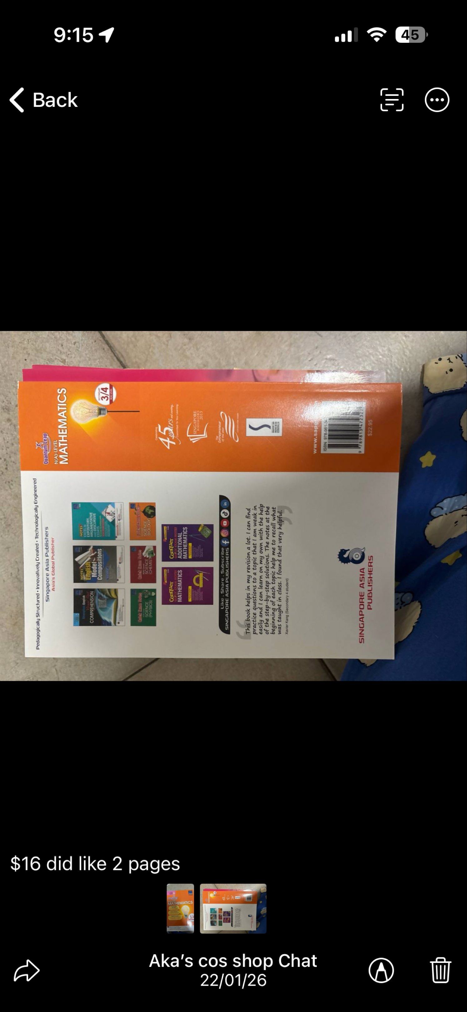 Sec 4 NA emath, Hobbies & Toys, Books & Magazines, Assessment Books on ...