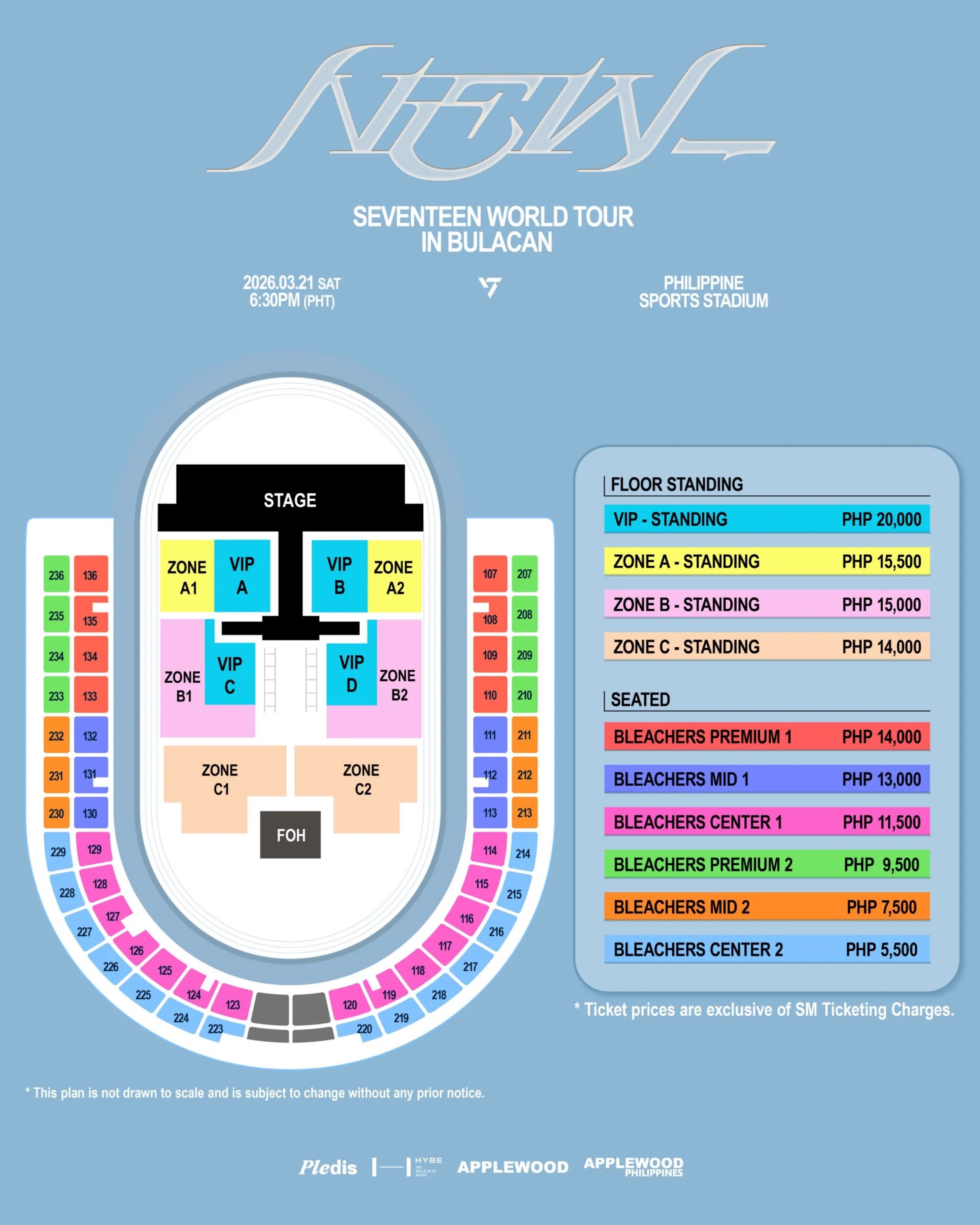 Seventeen New Concert Bulacan 2026, Tickets & Vouchers, Event Tickets ...
