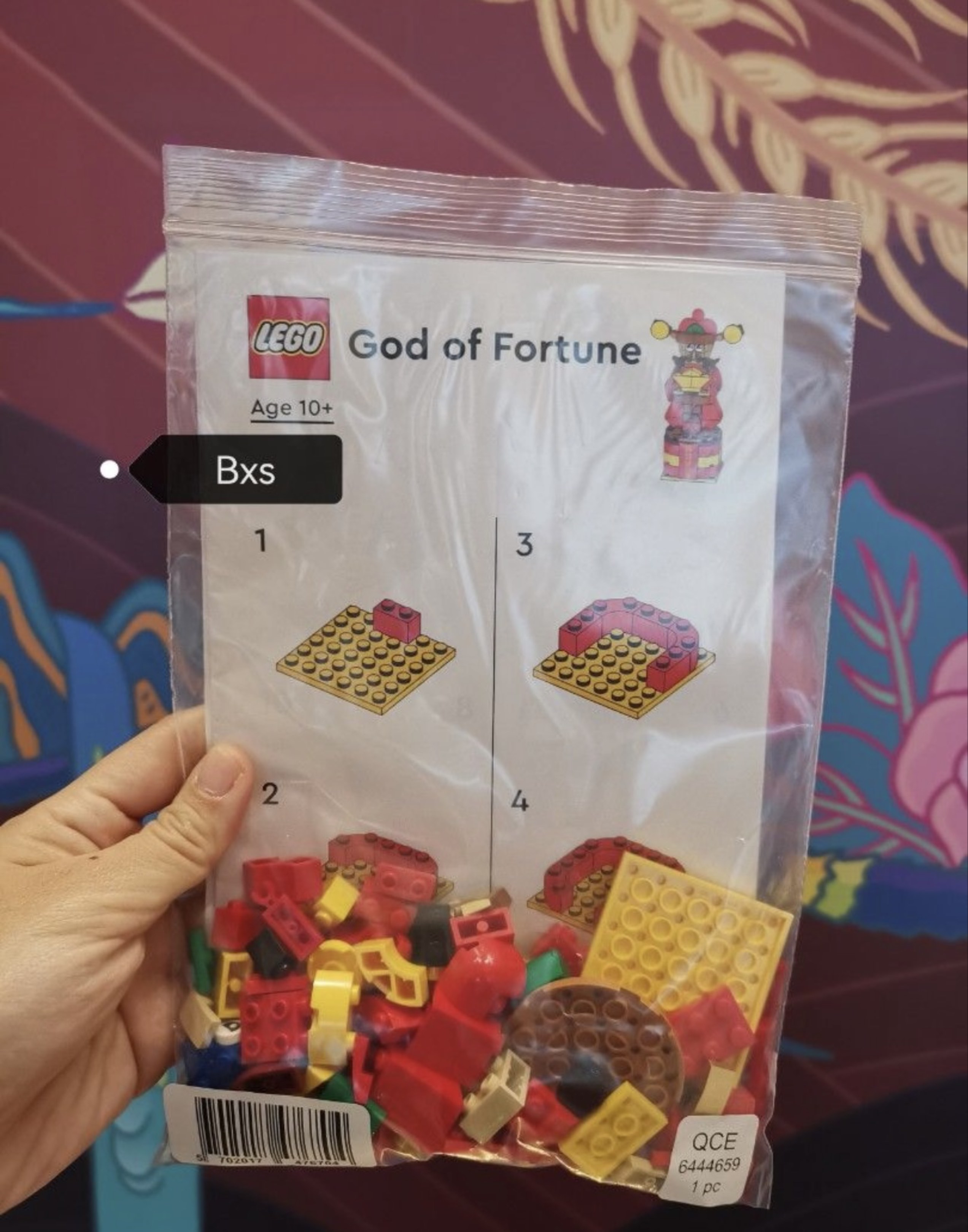 Suntec City Special Lego God of fortune Chinese New year cny cai shen ...
