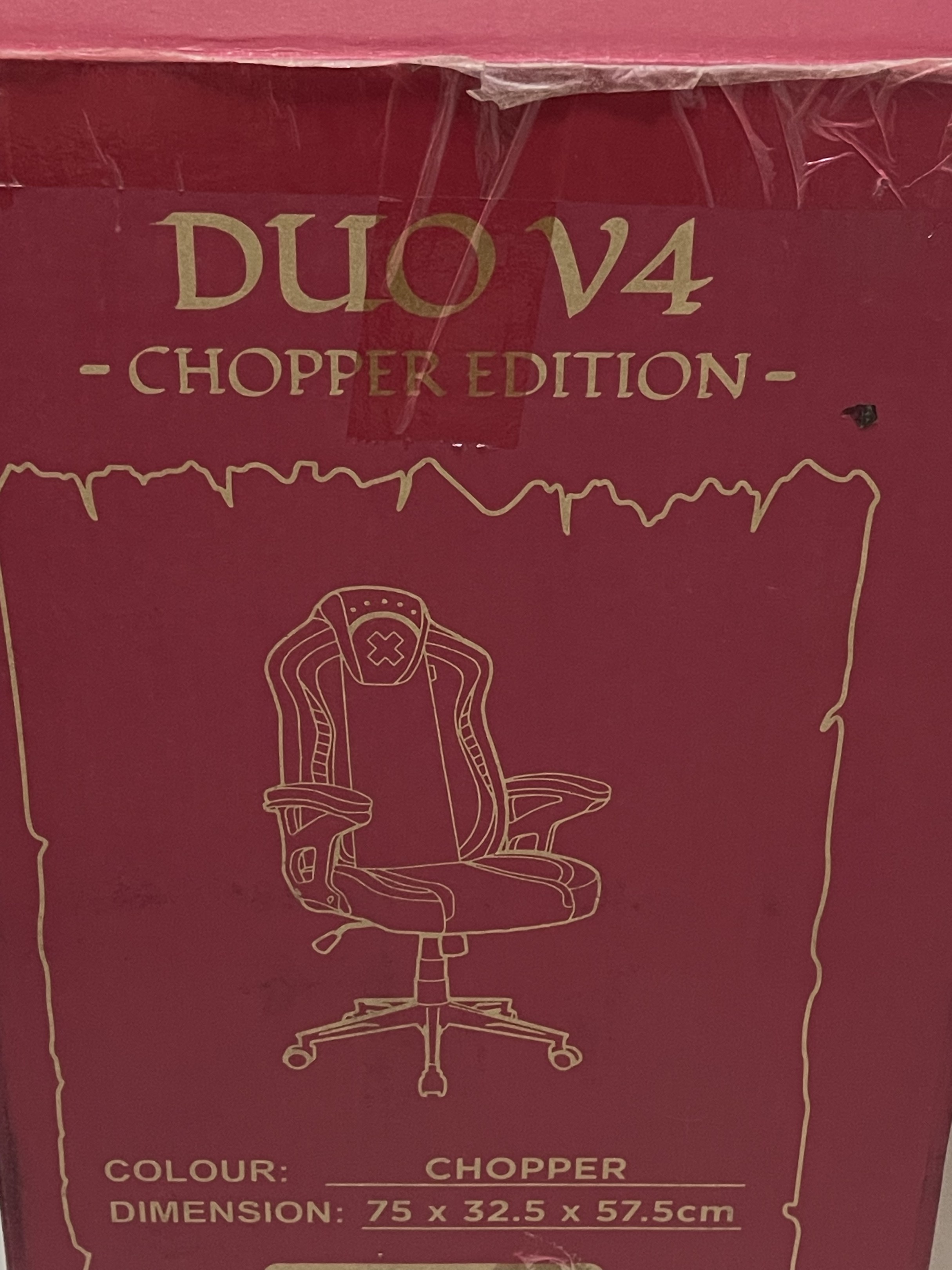 TTRacing Duo V4 Chopper Edition Gaming Chair, Furniture & Home Living ...