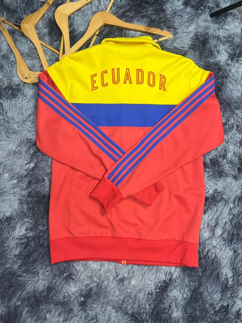 Vintage Adidas Originals Ecuador Football Jacket Soccer Track Top Mens ...