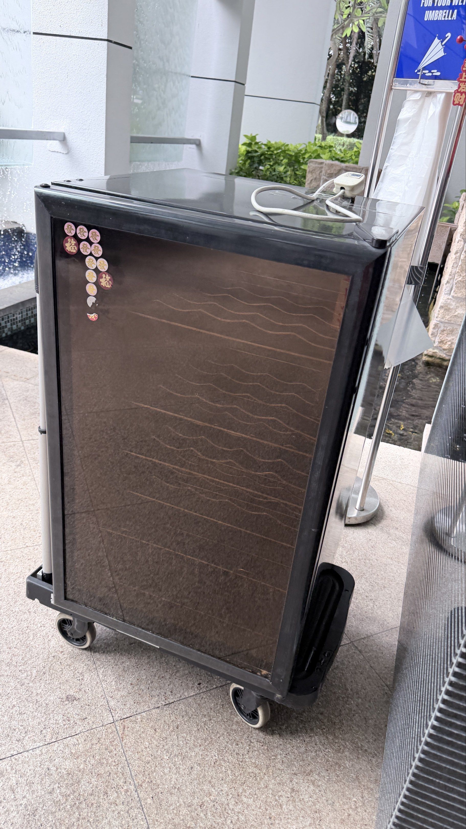 Vintage Mini Fridge with Wheels, TV & Home Appliances, Kitchen ...