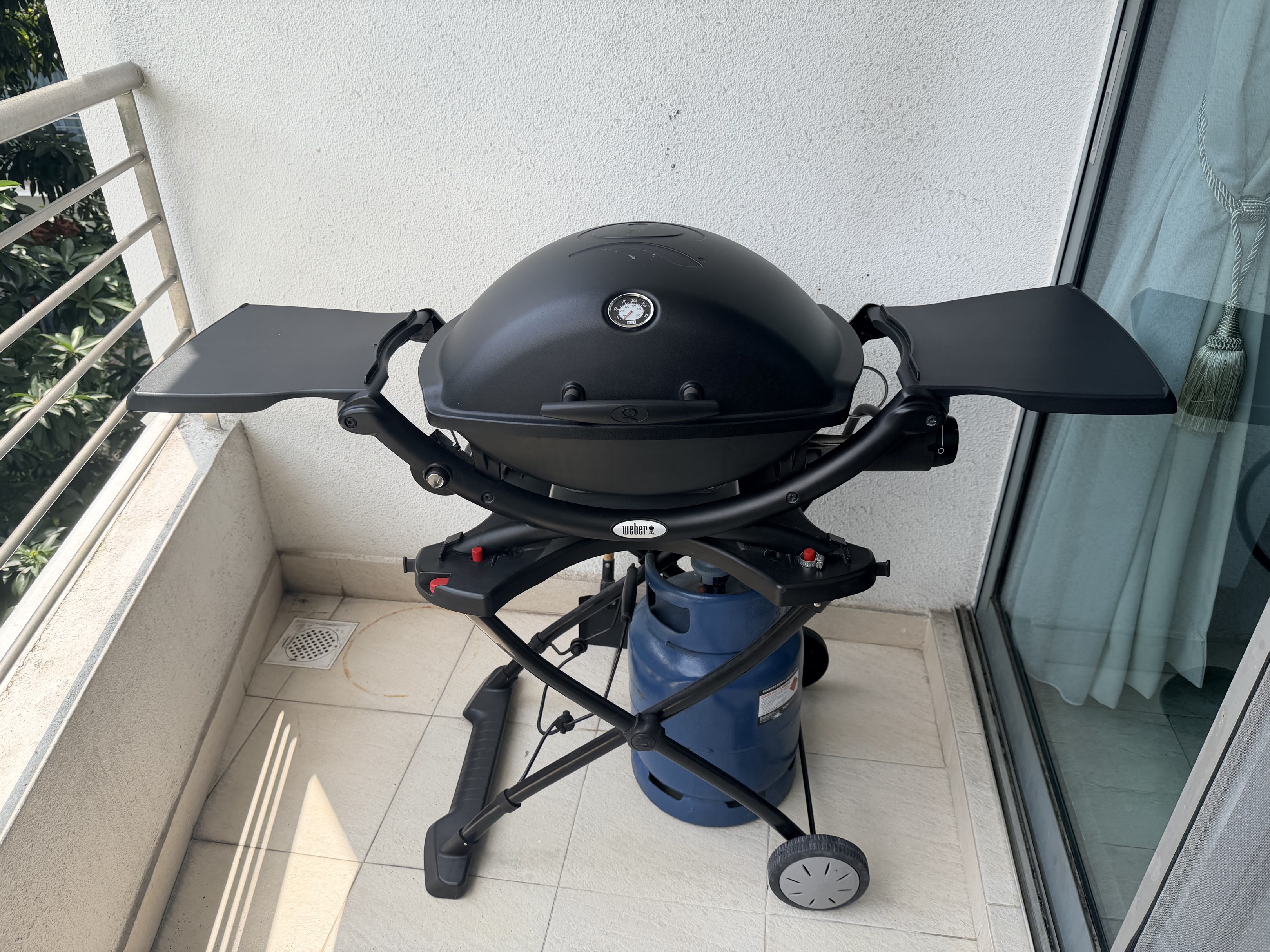 Weber Q2200 Gas Grill with stand, TV & Home Appliances, Kitchen ...