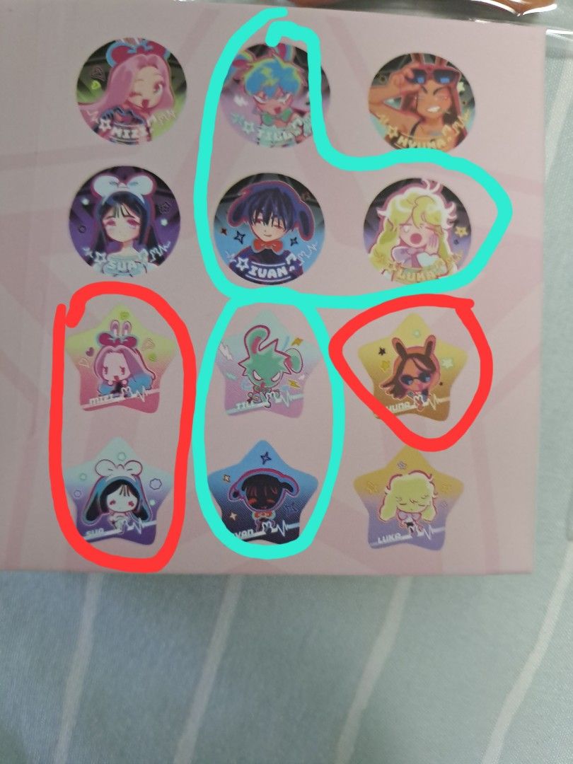 WTT,Alien stage bunny badges..Sua,Hyuna,Mizi, Hobbies & Toys ...