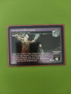WWE Survivor Series Chicago Street Fight Card, Hobbies & Toys, Toys ...