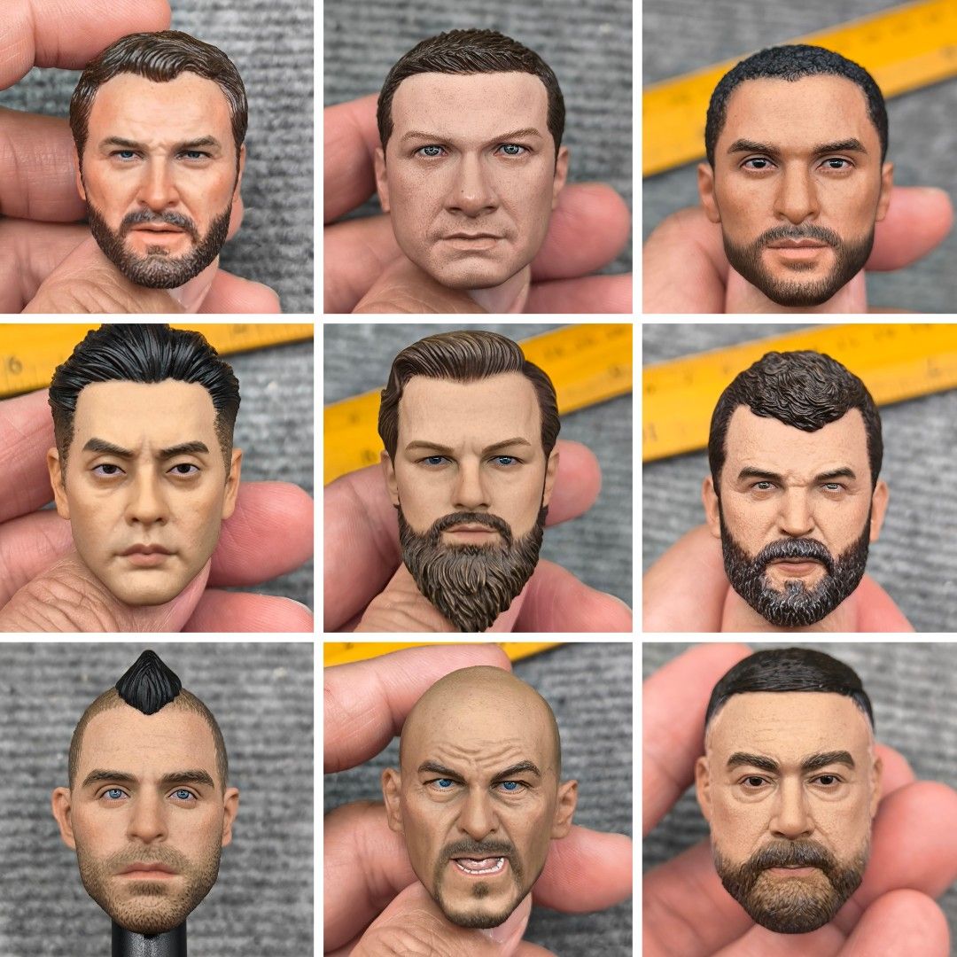 1/6 scale Toys Head Sculpt, Hobbies & Toys, Toys & Games on Carousell