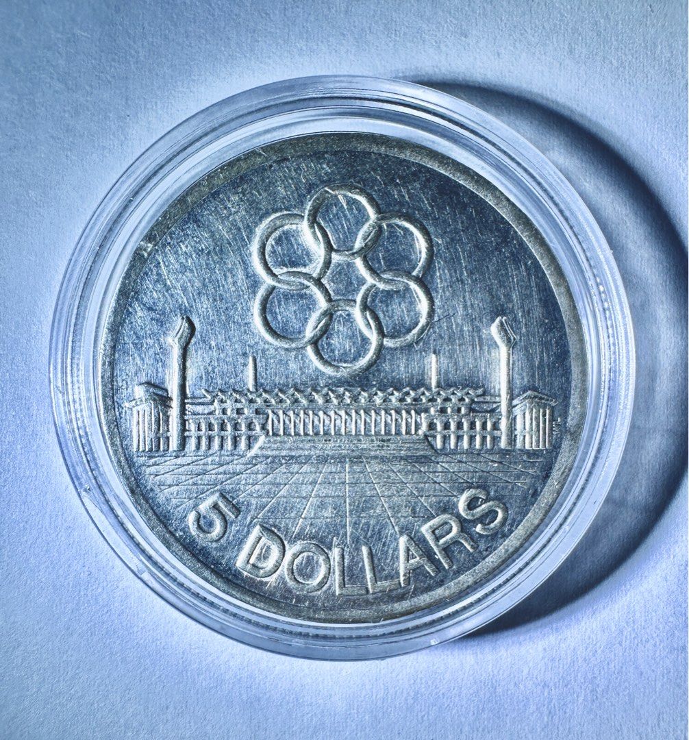 [Silver Spot!] 1973 Singapore $5 Silver Coin 7th SEAP Games, Hobbies ...
