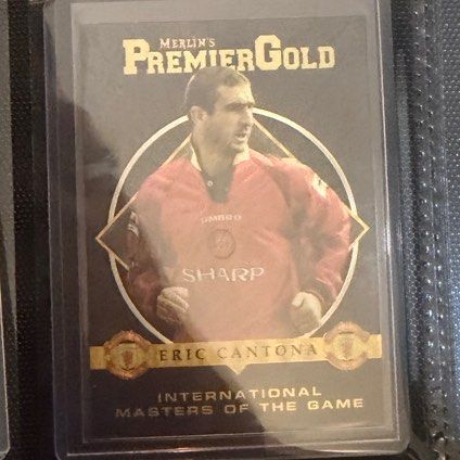 1996-97 Merlin Premier Gold Eric Cantona International Master Of The ...