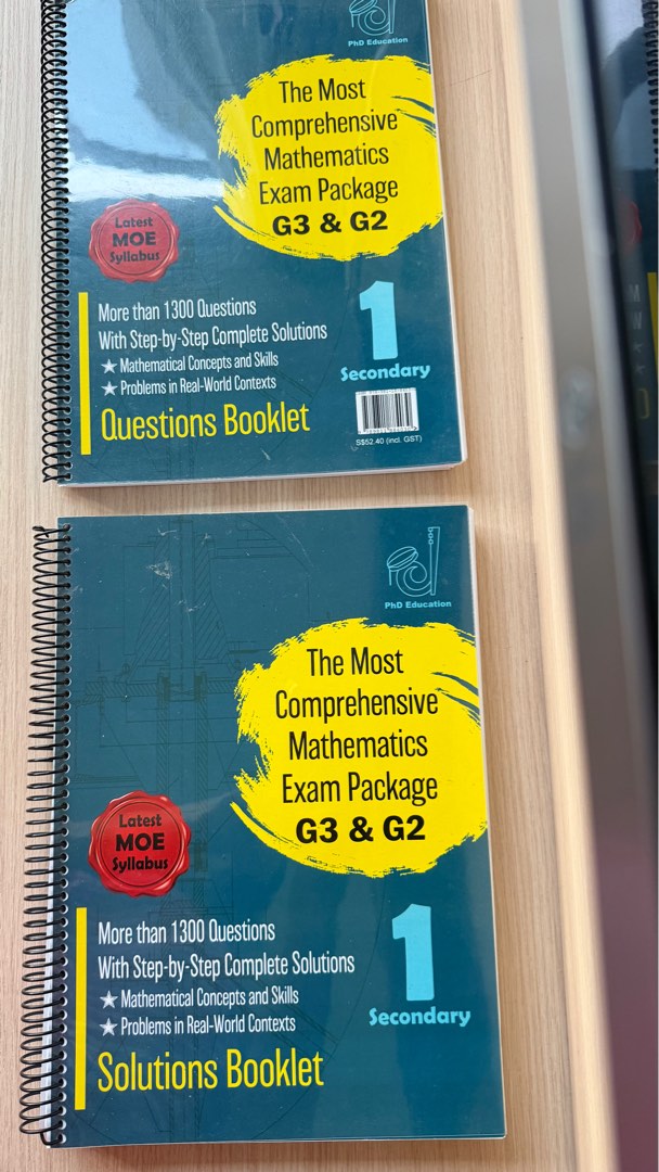 2024 edition-PhD Education Mathematics Exam Package G3 & G2, Hobbies ...