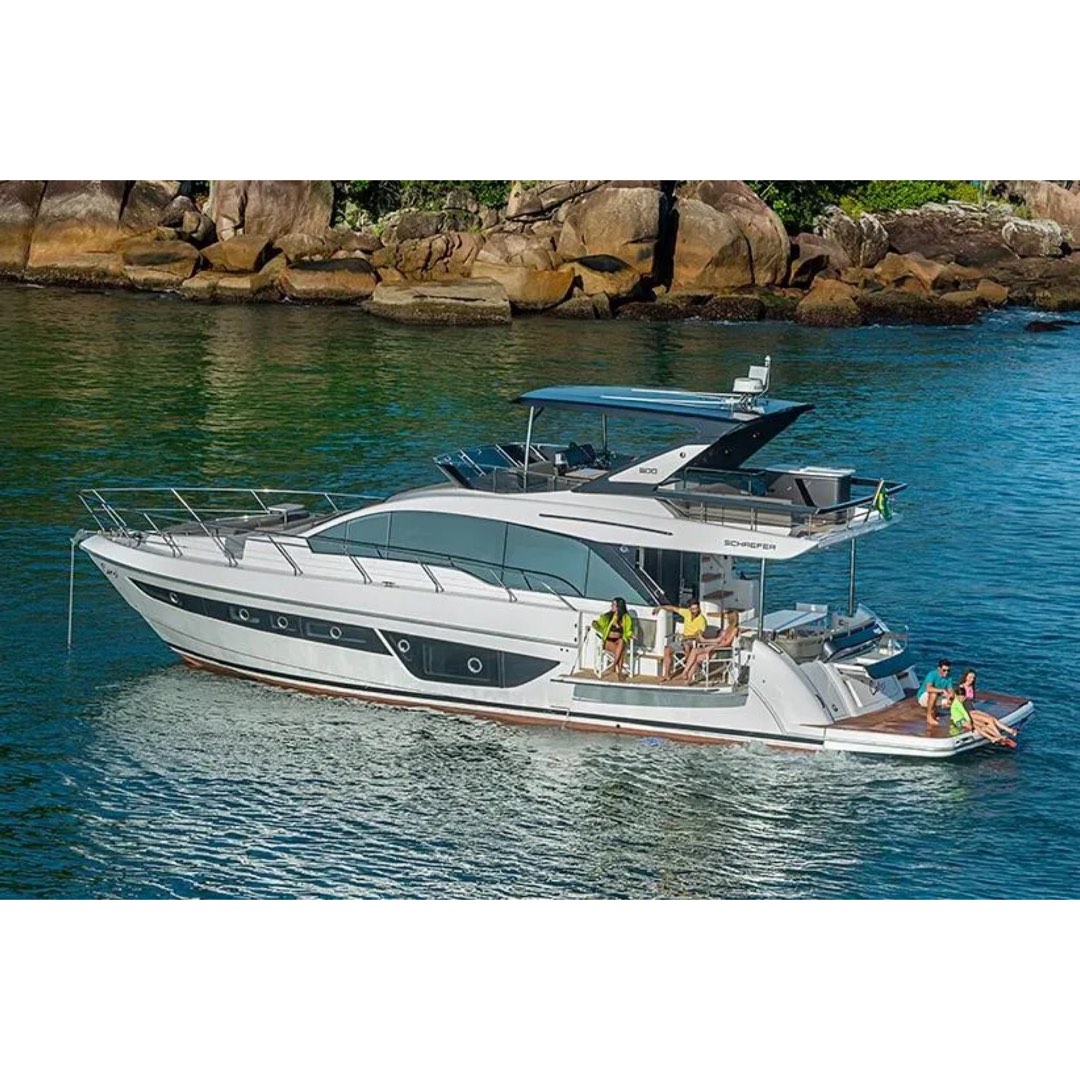 2026 59.3ft 18.08m Luxury Schaefer 600 Flybridge Motoryacht Boat For ...