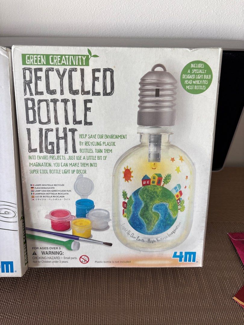 4M Green Science & Creativity Kits - Soda Can Robug & Recycled Bottle ...