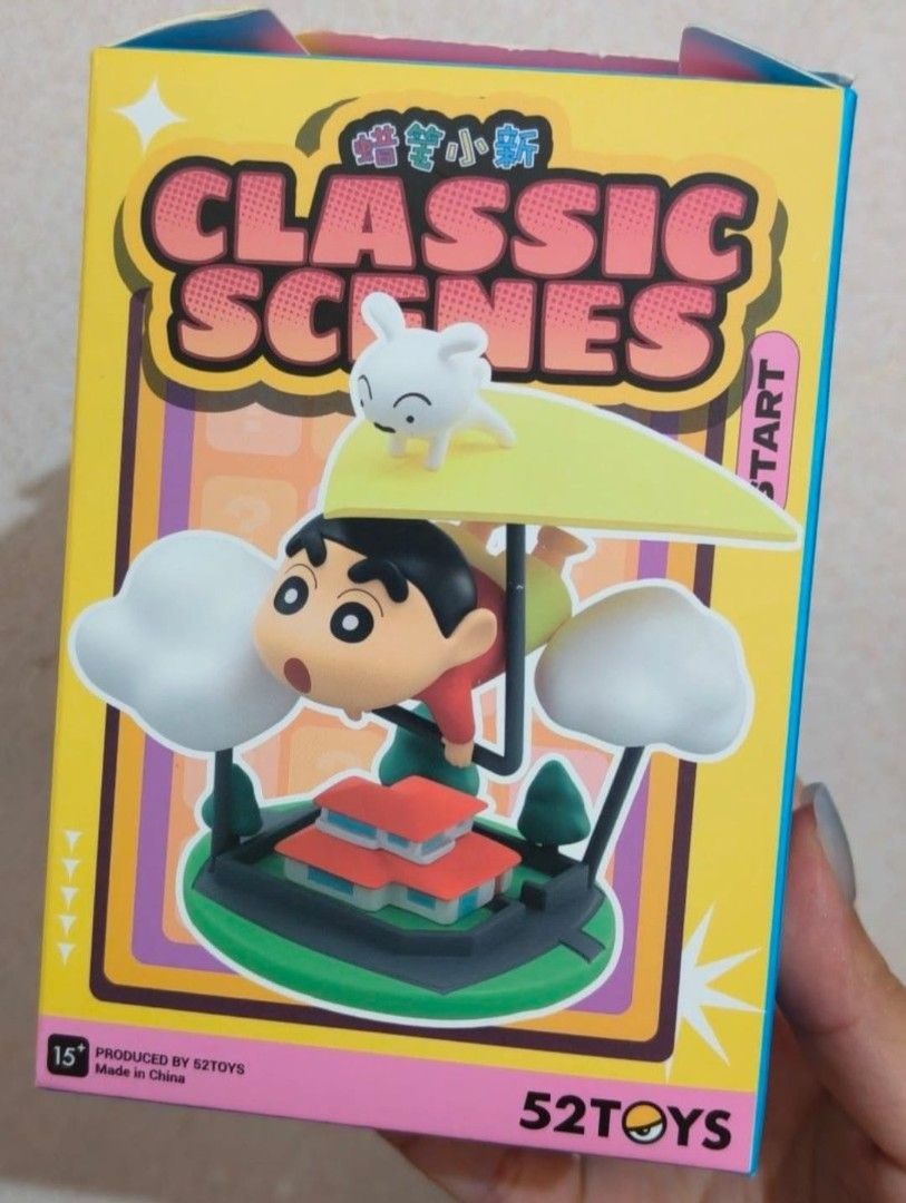 52TOYS Crayon Shin-chan Classic Scenes Figure, Hobbies & Toys, Toys ...