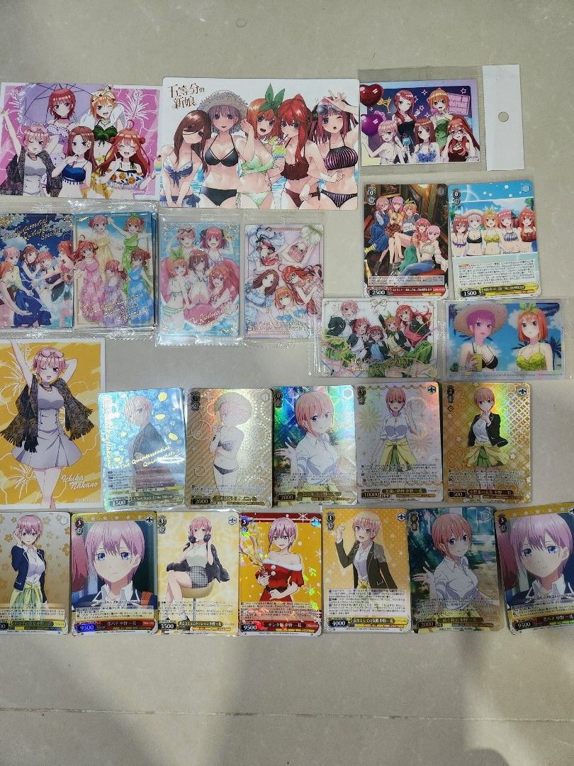 5HY QQ Quintessential Quintuplets Ichika Weiss Wafer, Hobbies & Toys ...