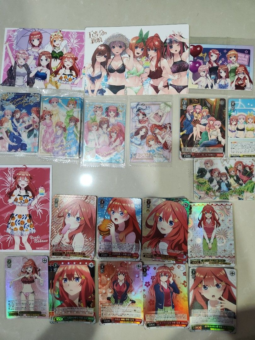 5HY QQ Quintessential Quintuplets Itsuki weiss wafer, Hobbies & Toys ...