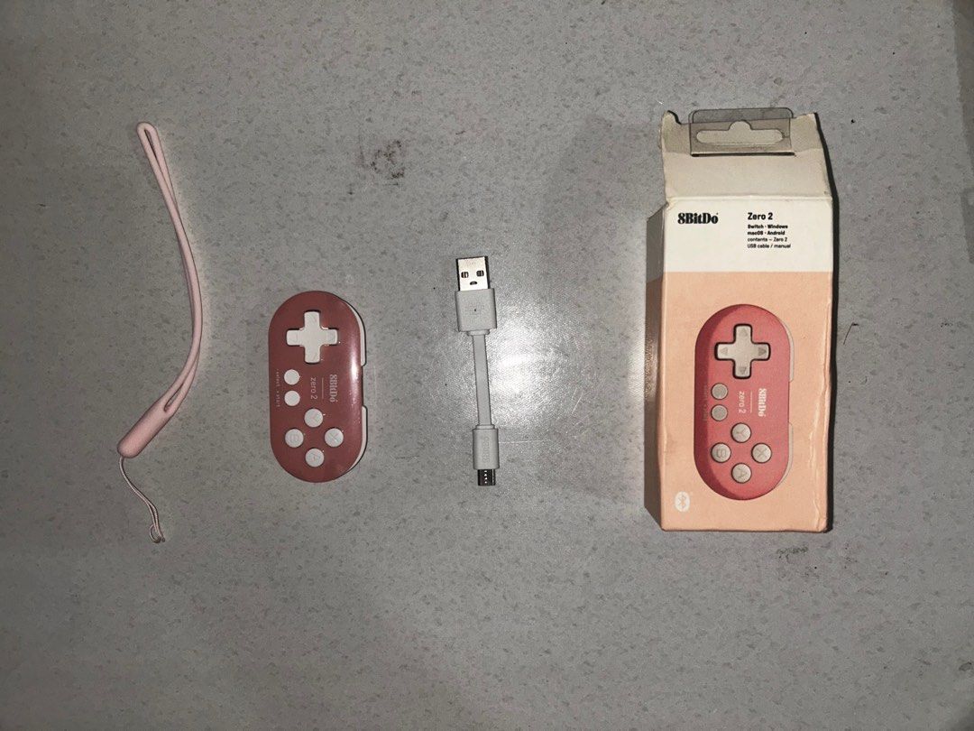 8Bitdo Zero 2 Mini Bluetooth Gamepad for Nintendo Switch, PC, Video Gaming, Gaming Accessories ...
