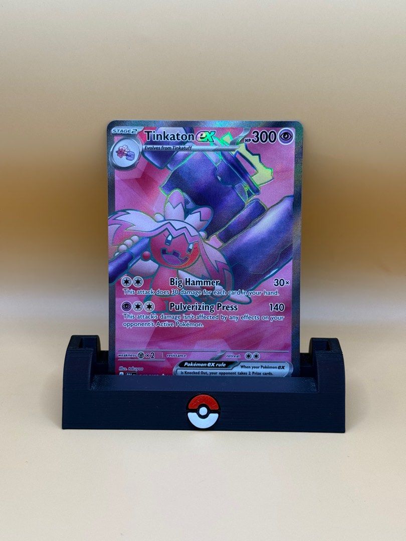 🔨 Full Art Ultra Rare | Tinkaton ex 240/193 | Paldea Evolved | English ...