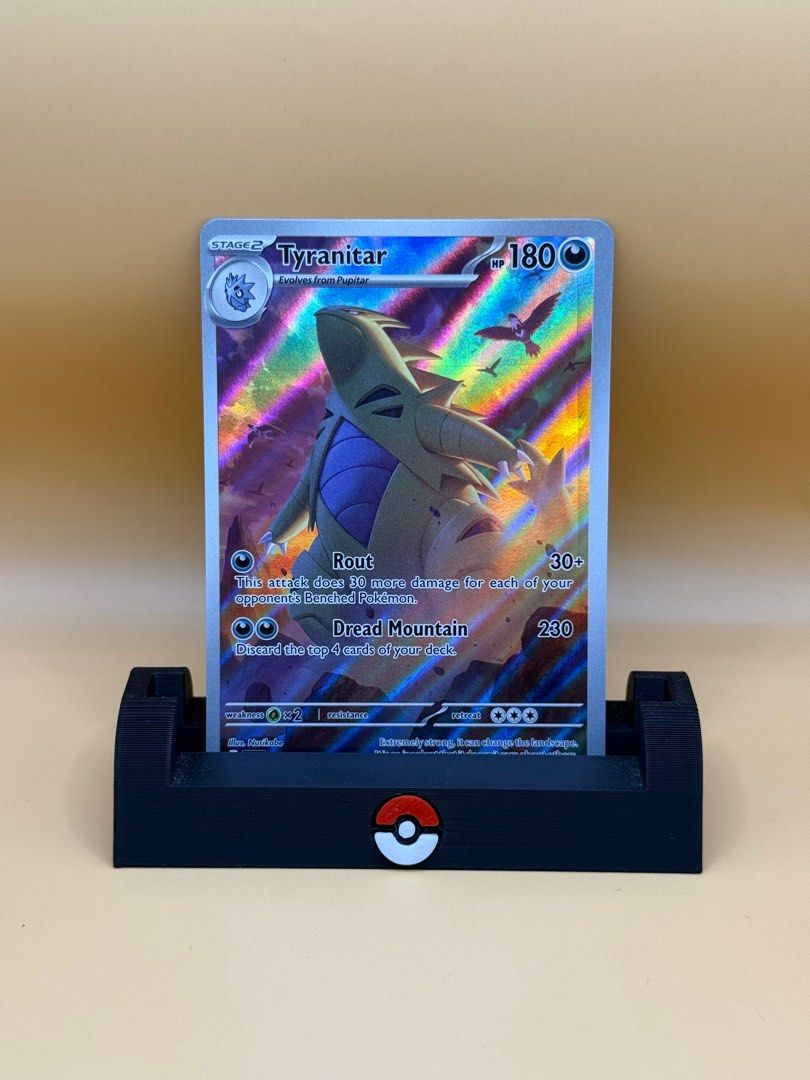 🦖 Illustration Rare | Tyranitar 222/193 | Paldea Evolved | English | JR ...