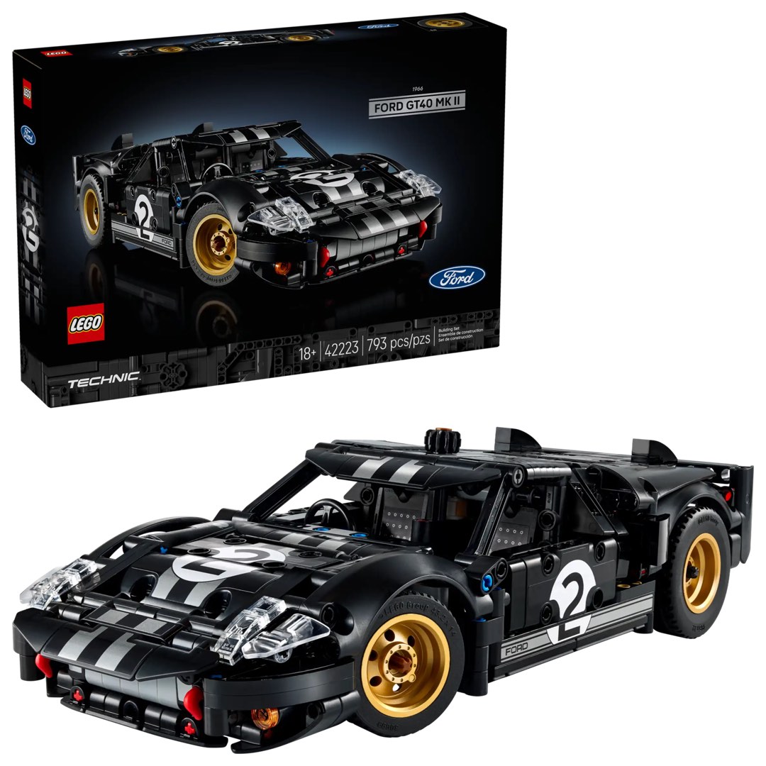 美孚/青衣/現時點 LEGO 42223 1966 Ford GT40 MKII Race Car, 興趣及遊戲, 玩具 & 遊戲類 ...