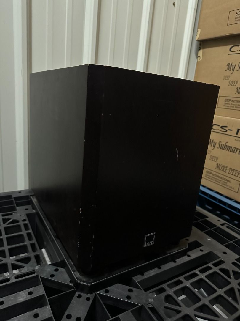 丹麥 LORD PSW-101 重低音音響喇叭 主動式重低音喇叭 10吋喇叭單體 300W~, 耳機及錄音音訊設備, Soundbar、揚聲器 ...