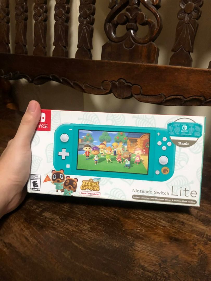 🎮 Nintendo Switch Lite – Animal Crossing Edition (Complete Set!), Video ...