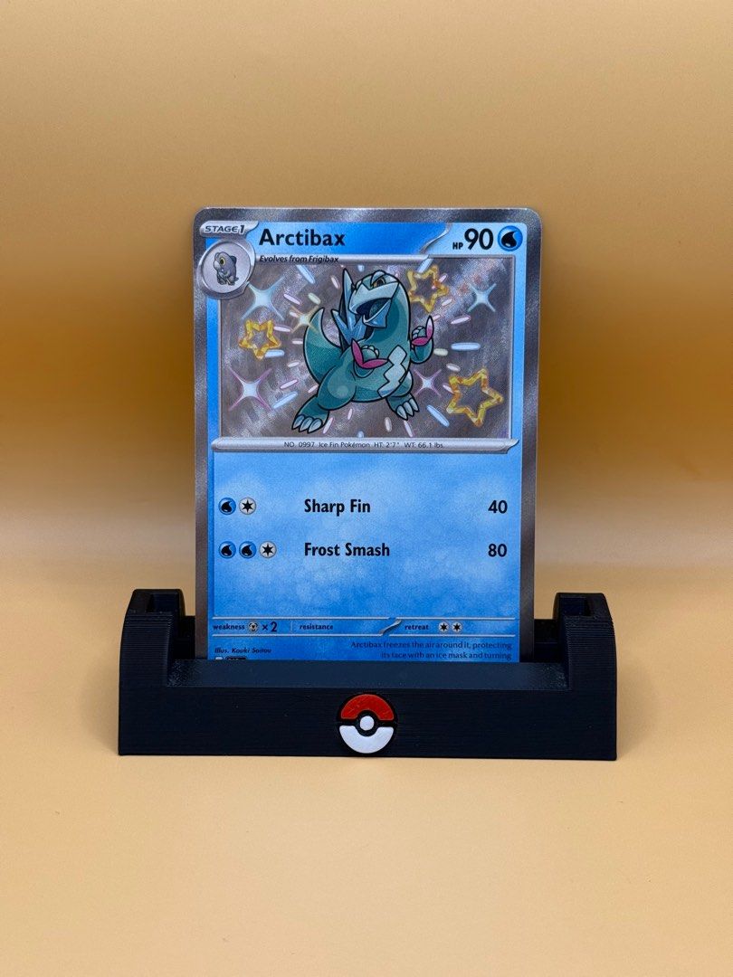 Shiny Rare | Arctibax 129/091 | Paldean Fates | English | LX/PAF-0010 ...