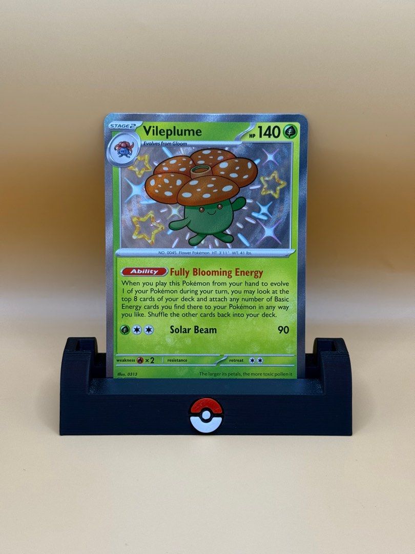 Shiny Rare | Vileplume 094/091 | Paldean Fates | English | LX/PAF-0008 ...
