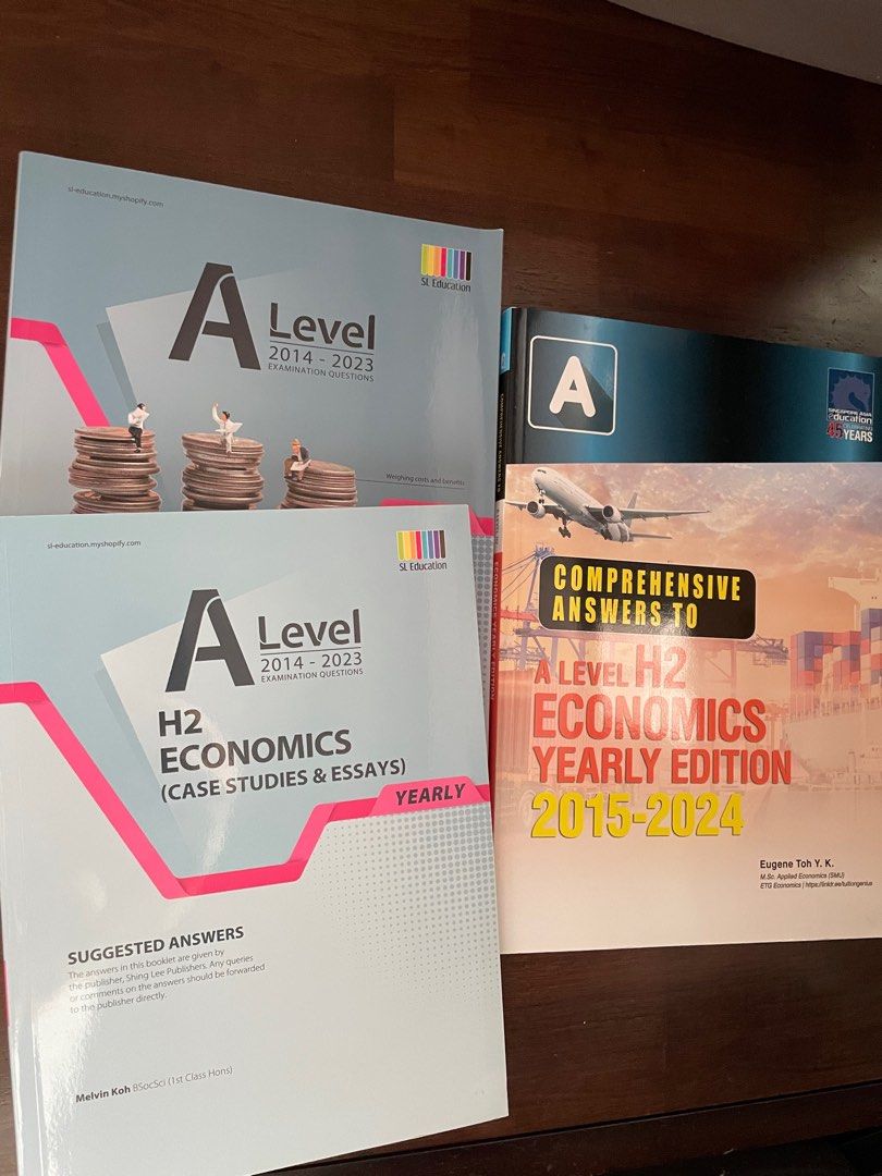 A Level H2 Economics Exam Questions & Answers, Hobbies & Toys, Books ...