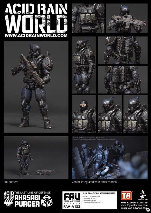 Acid Rain x Toys Alliance - 1:18 Figure And Vehicle Series - The Last ...