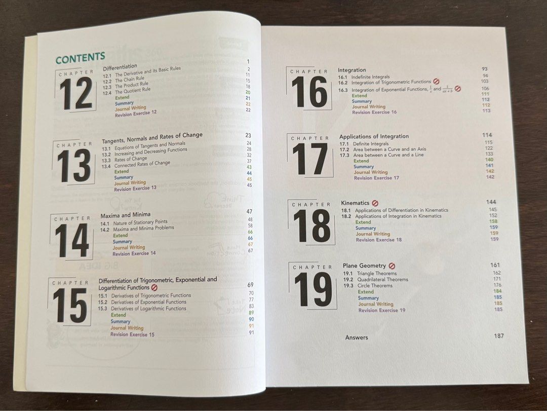 Additional Maths 360 Volume B 2nd Edition, Hobbies & Toys, Books ...