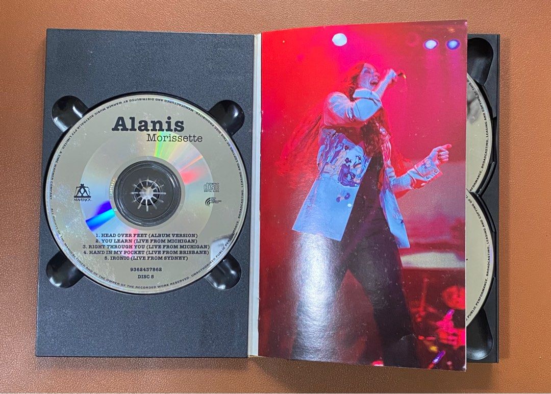 Alanis Morissette. (5 X CD + DVD, Limited Edition, Numbered: 47869 ...