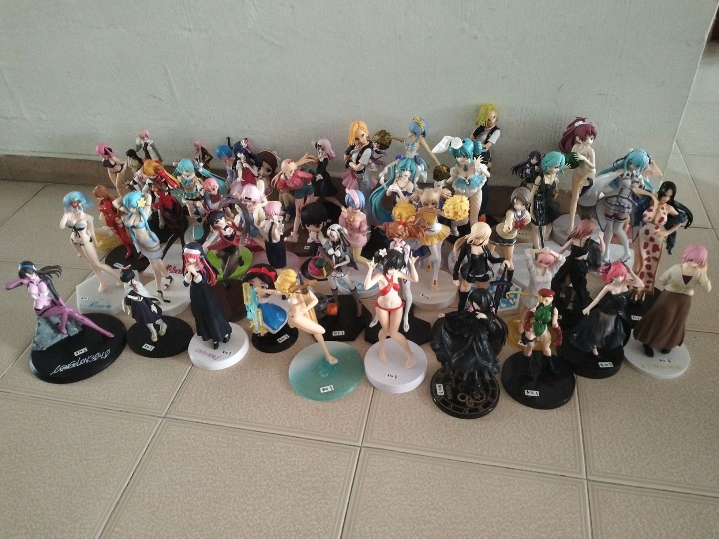 Anime Figure Collection - Assorted Characters, Hobbies & Toys, Toys ...