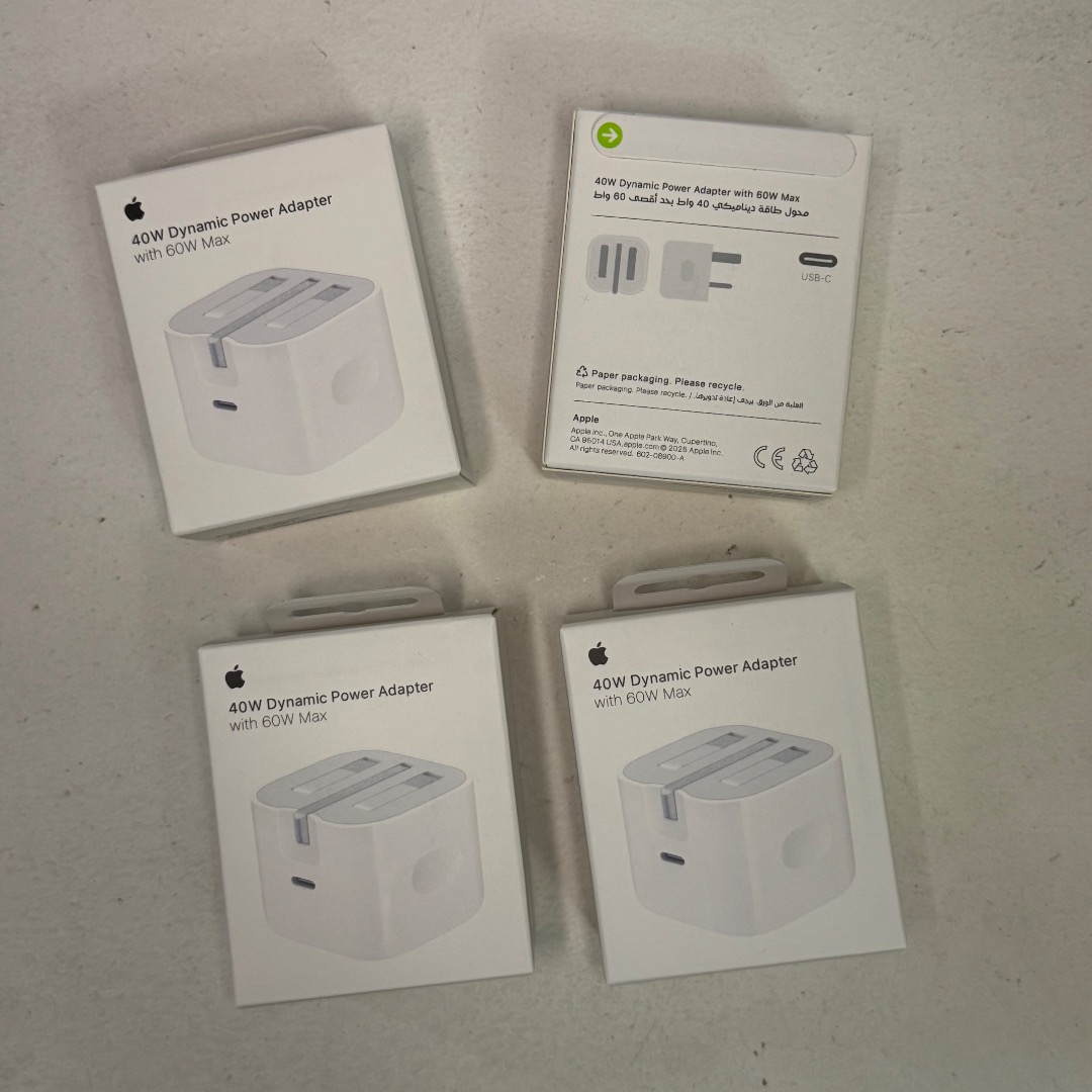 Apple 40W Dynamic Power Adapter | iPhone 40W Charger | USB C TO C Cable ...