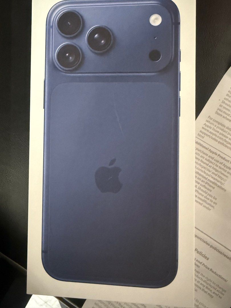 iPhone 17 Pro Max 256GB Deep Blue, Mobile Phones & Gadgets, Mobile ...