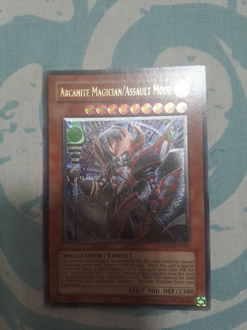 Arcanite Magician/Assault Mode Yu-Gi-Oh! Card, Hobbies & Toys, Toys ...