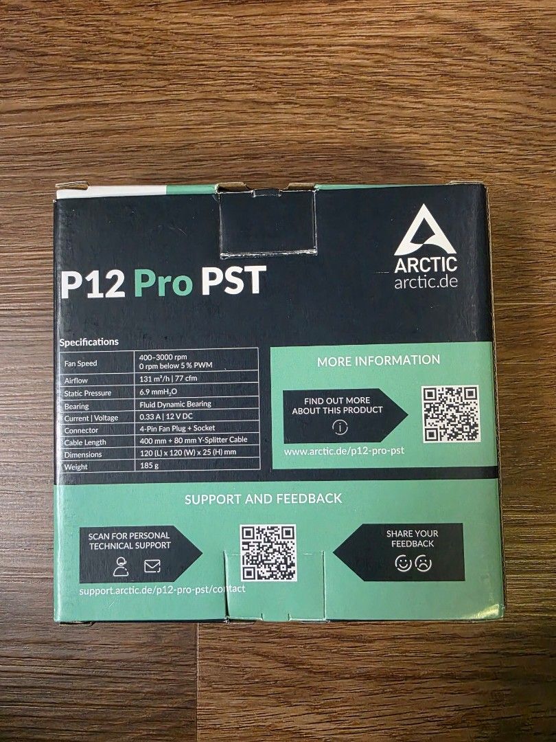 Arctic P12 Pro PST Fan, Computers & Tech, Parts & Accessories, Computer ...