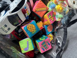 Assorted Vintage Toys - Duck, Racing Car, and Block, Hobbies & Toys ...