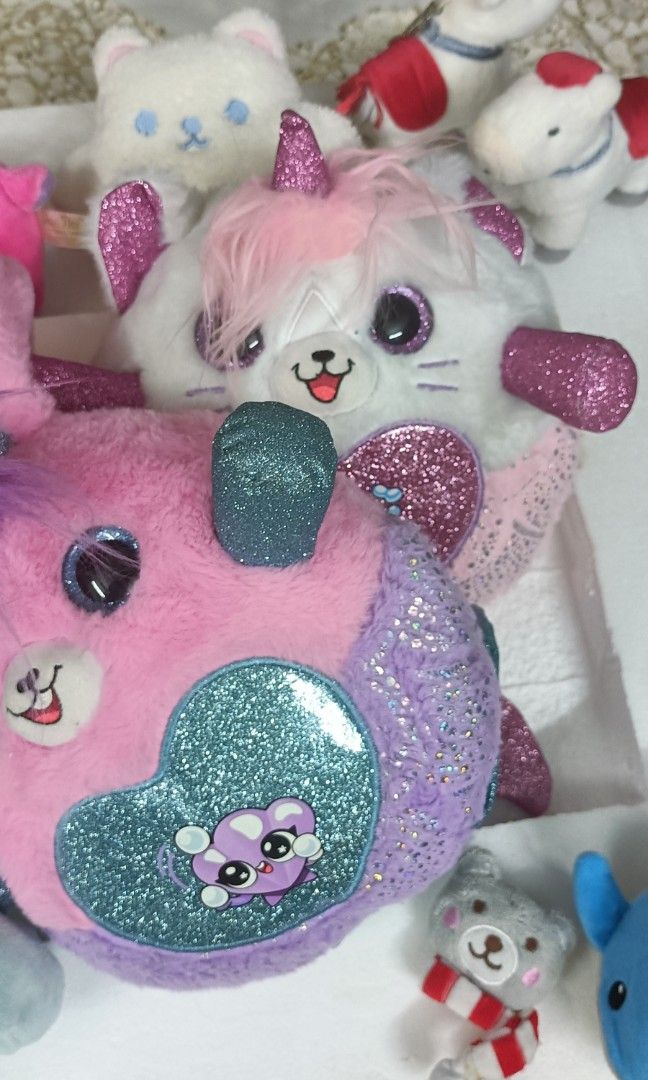 Assorted Plush Toys - Various Characters, Hobbies & Toys, Toys & Games ...