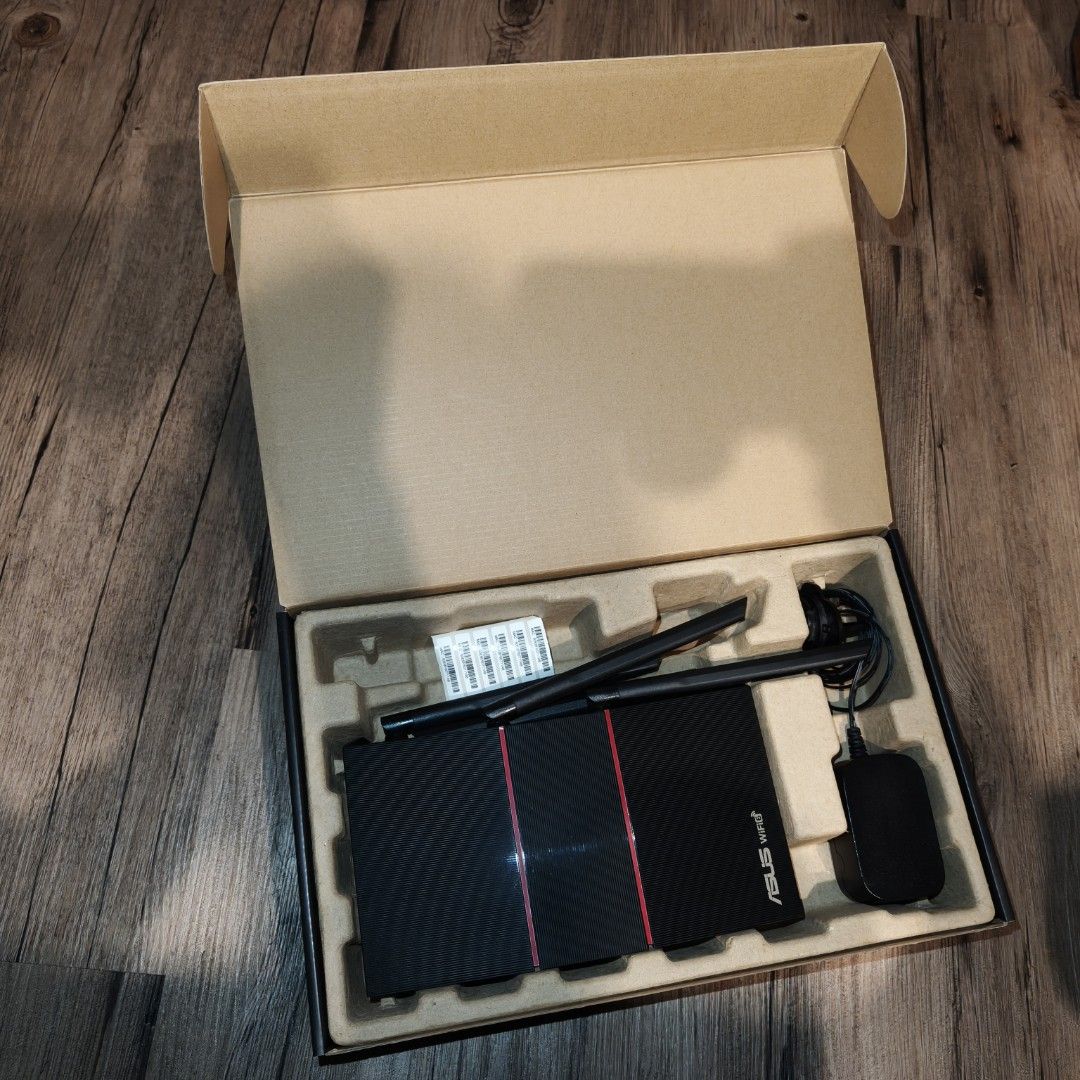 ASUS RT-AX55 AX1800 Dual Band WiFi 6 Router, Computers & Tech, Parts ...