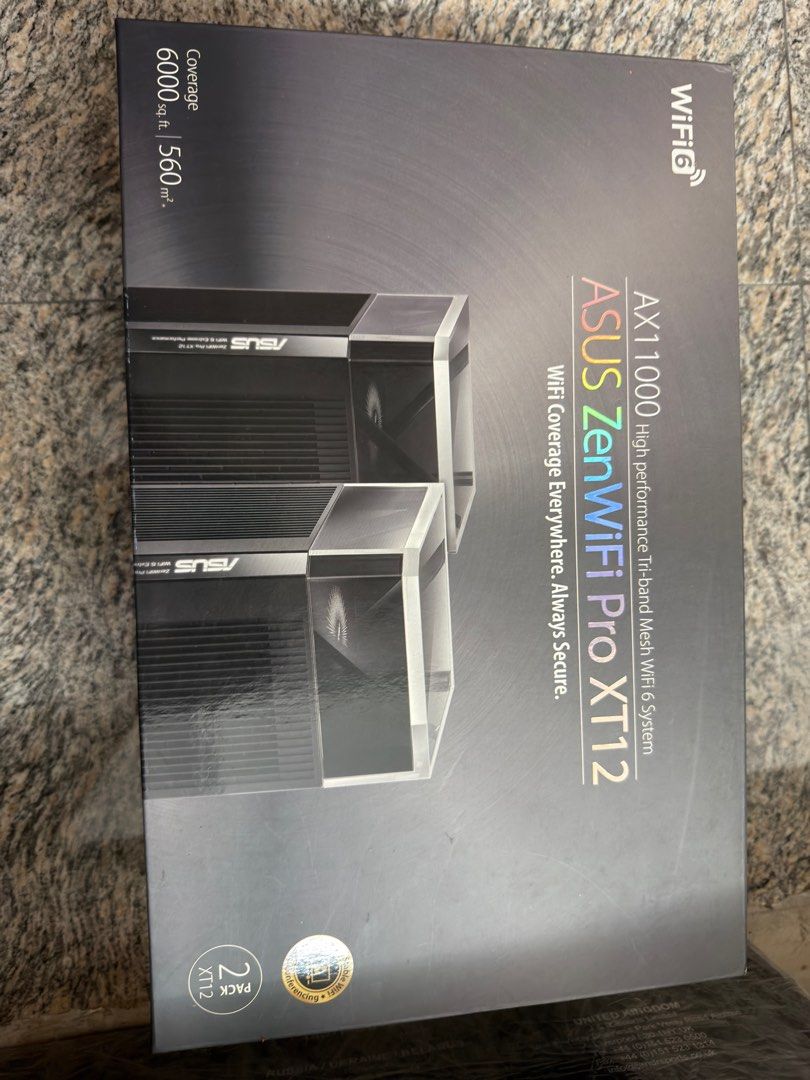 ASUS ZenWiFi Pro XT12 AX11000 Mesh WiFi 6 System, Computers & Tech ...