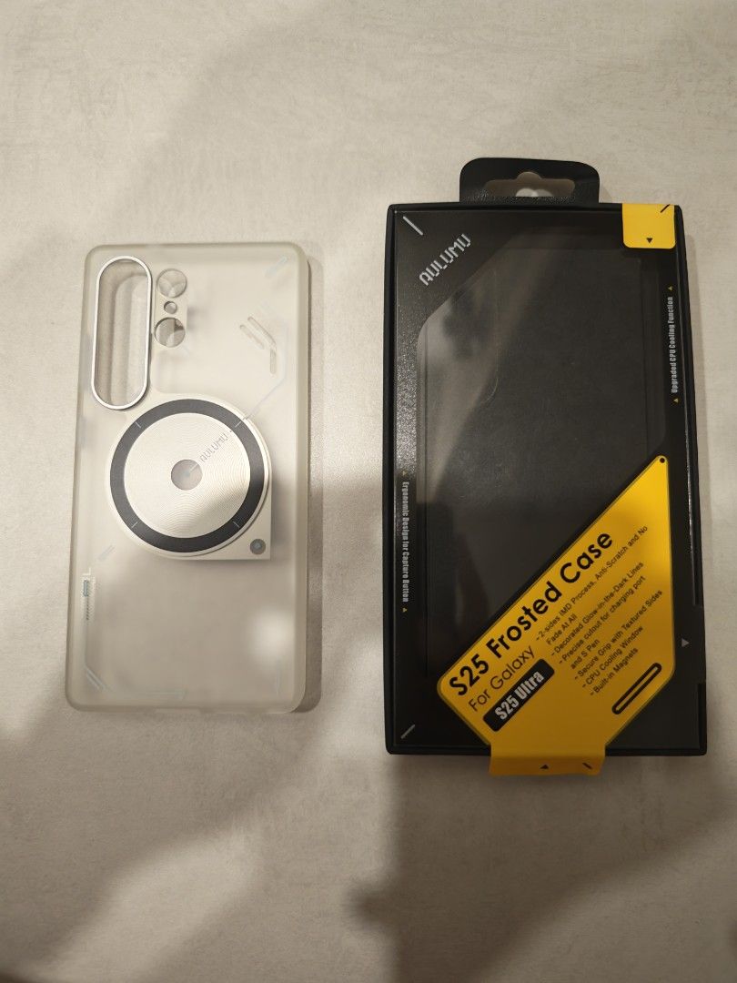 Aulumu Luminous Semi-Transparent Frosted for S25 Ultra, Mobile Phones ...