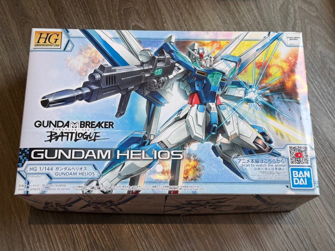 Bandai HG 1/144 Gundam Helios Model Kit, Hobbies & Toys, Toys & Games ...