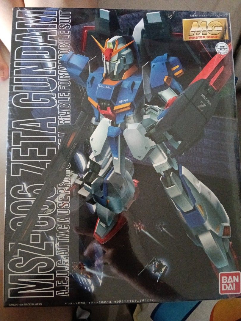 Bandai MG MSZ-006 Zeta Gundam Model Kit, Hobbies & Toys, Toys & Games ...