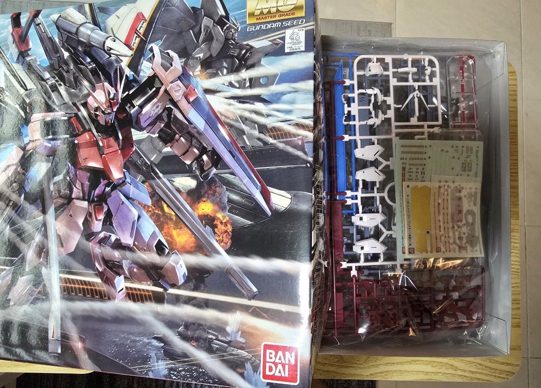 Bandai MG Strike Rouge + Ootori Gundam Seed Model Kit, Hobbies & Toys ...