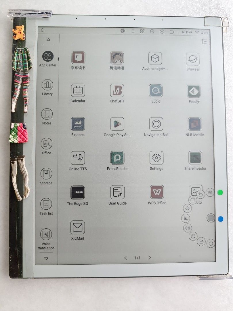 Android google play 10.3" Color eink ereader android(Bigme B1 Pro 4G ...