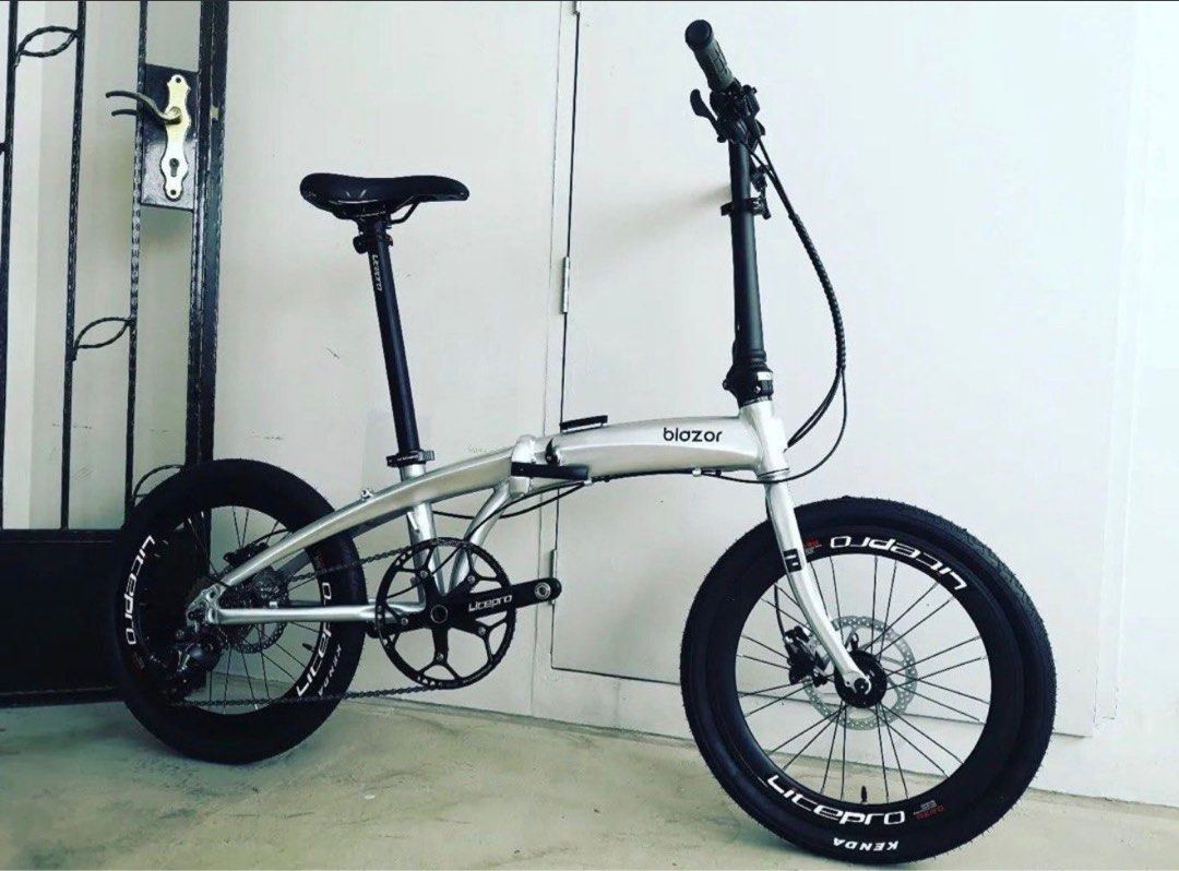 Blazor E9 Folding Bike - 10 Speed, Sports Equipment, Bicycles & Parts ...