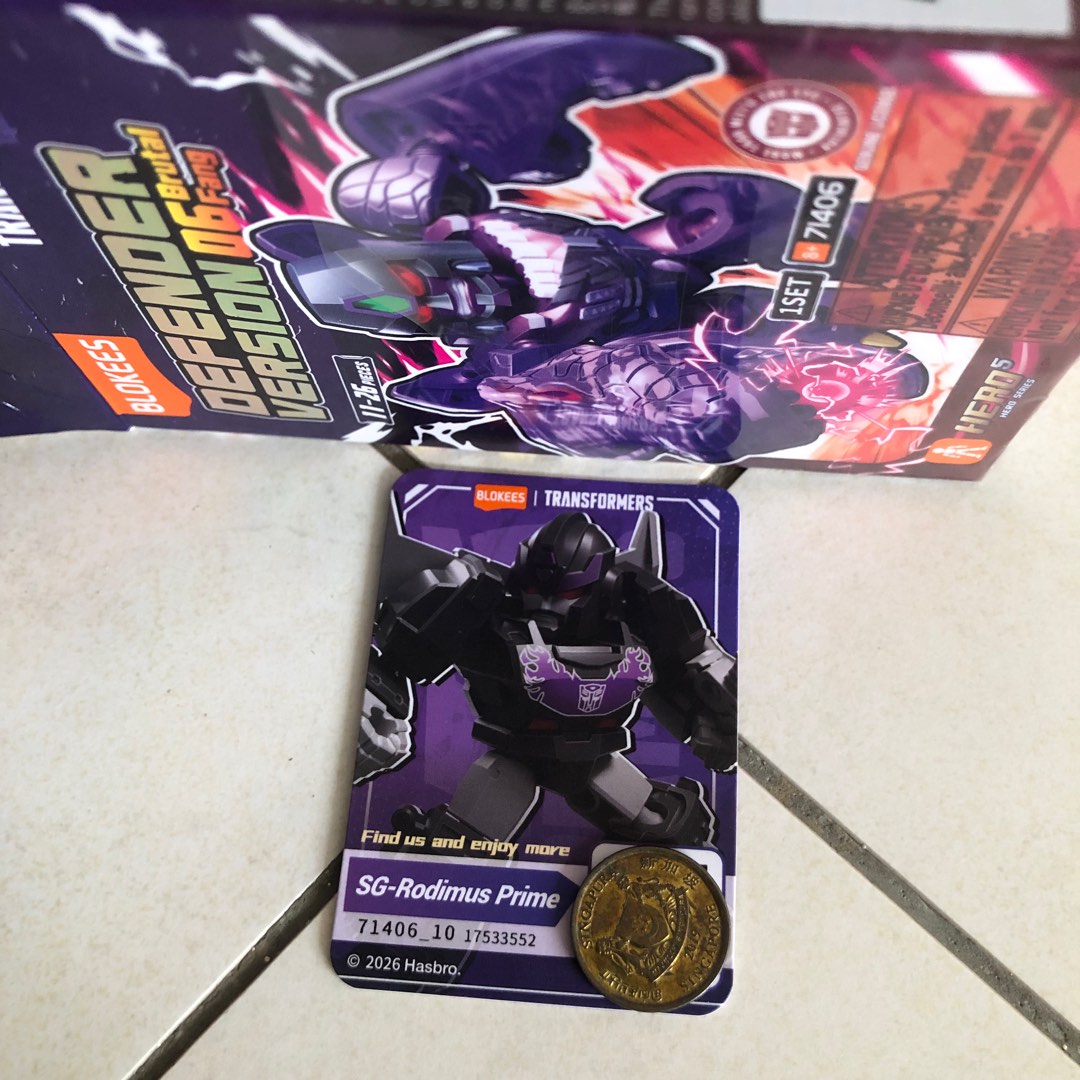 Blokees Transformers Defender 6 SG Rodimus radiant, Hobbies & Toys ...