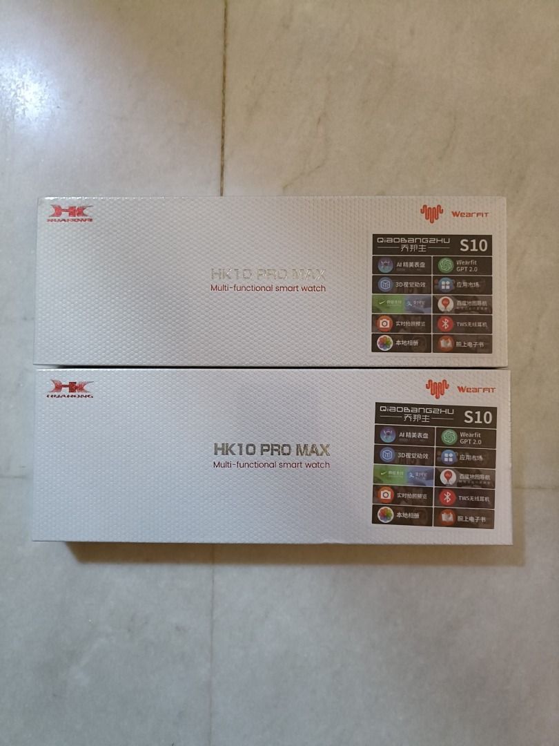 [Brand New] HK10 Pro Max Smartwatch - AMOLED Screen, AI & ChatGPT ...